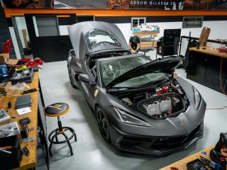 Racecar Driver Sam Schmidt Tests New Arrow SAM Car