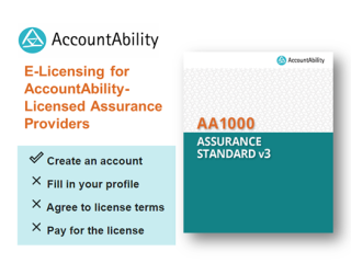 AccountAbility Launches E-Licensing Platform and Guidance Re