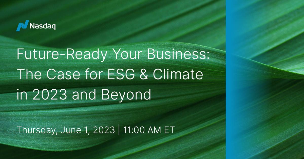 Future-Ready Your Business: The Case for ESG & Climate