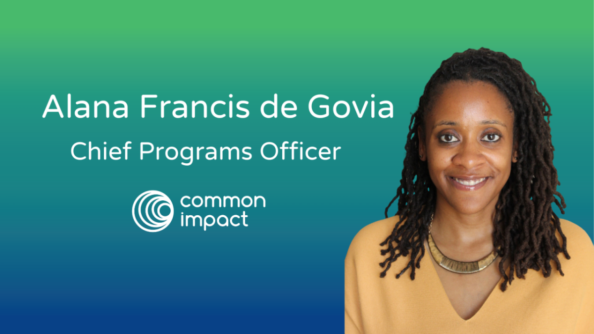 Common Impact Names Alana Francis de Govia