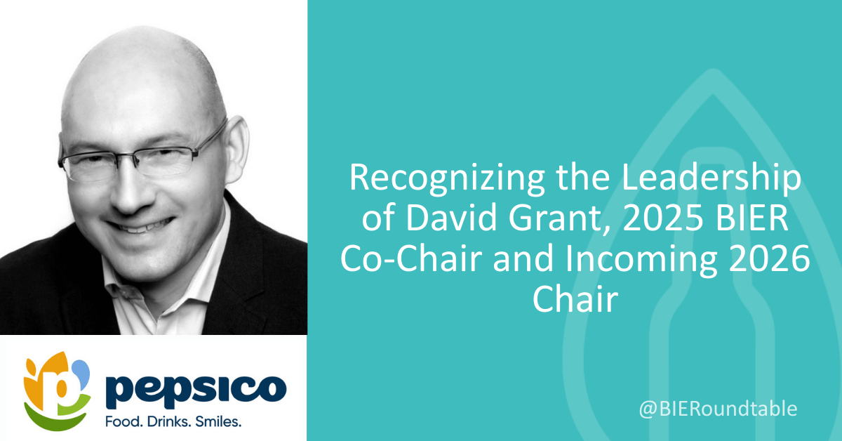 Recognizing the Leadership of David Grant, 2025 BIER