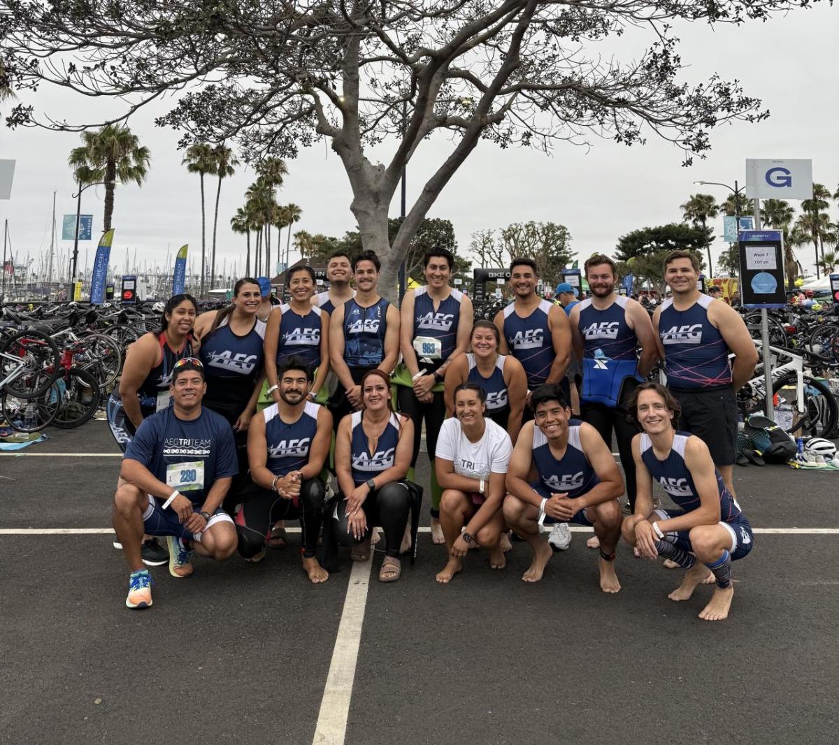 AEG Tri Team Rallies to Raise Money for Children’s Hospital