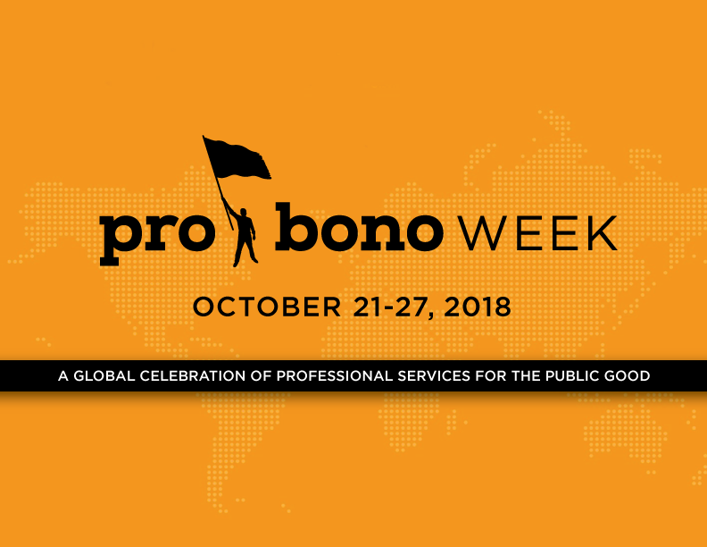 Pro Bono Week 2018