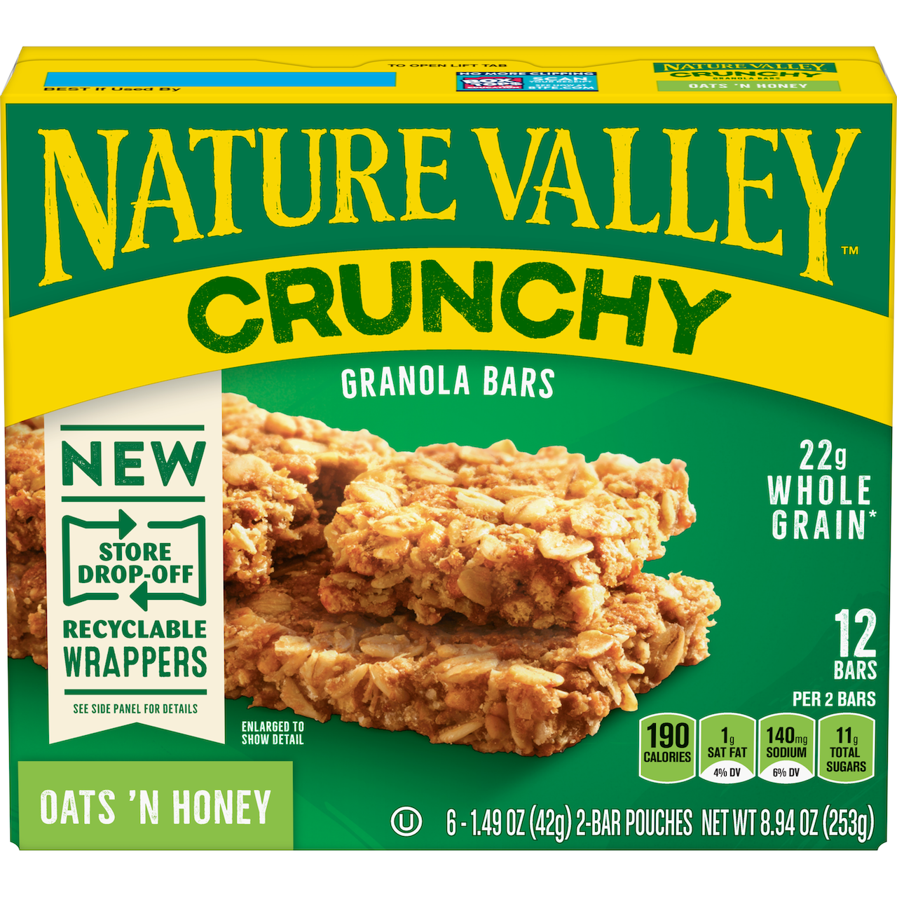 Nature Valley's First-Ever Store Drop-off Recyclable Wrapper