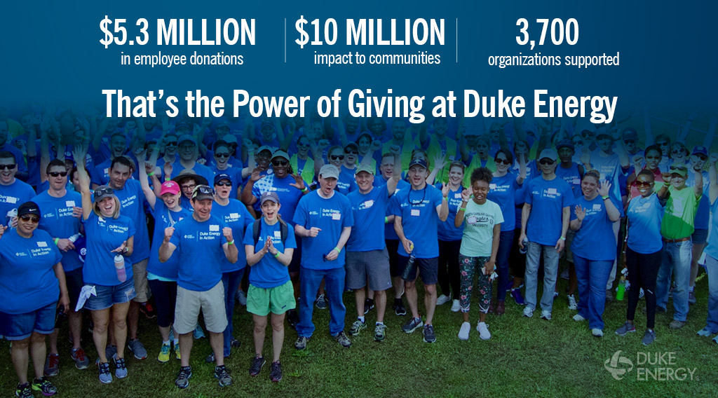 The Power of Giving at Duke Energy