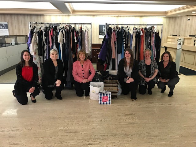 Record Number of Dresses Collected for Comerica Bank’s...