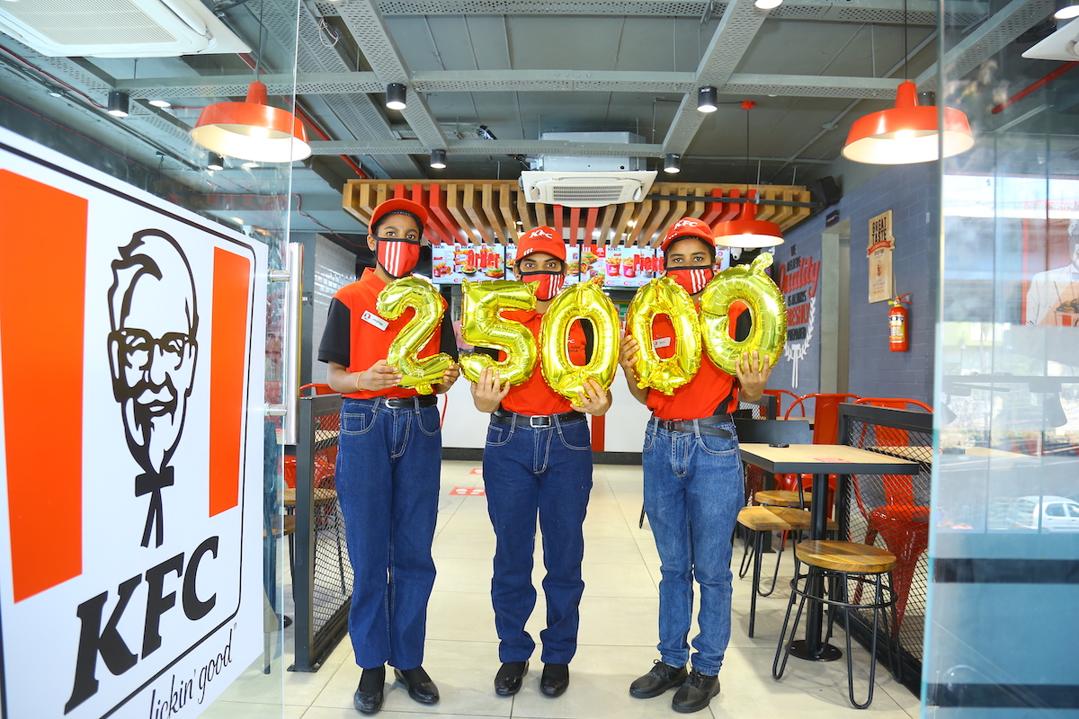 KFC Marks Milestone 25,000th Restaurant With an All-Women Te