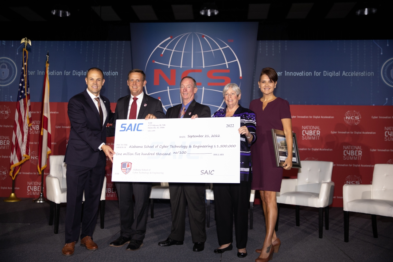SAIC to Provide $1.5M to Alabama School of Cyber Technology
