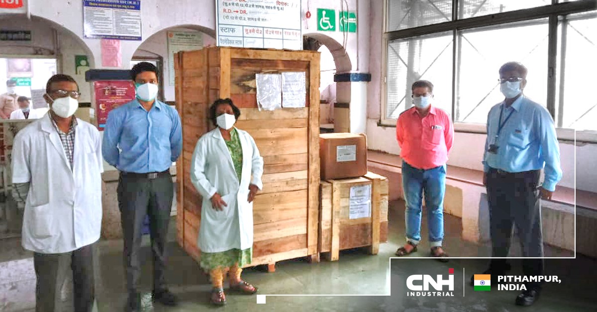 CNH Industrial India Donates Equipment to Local Hospital