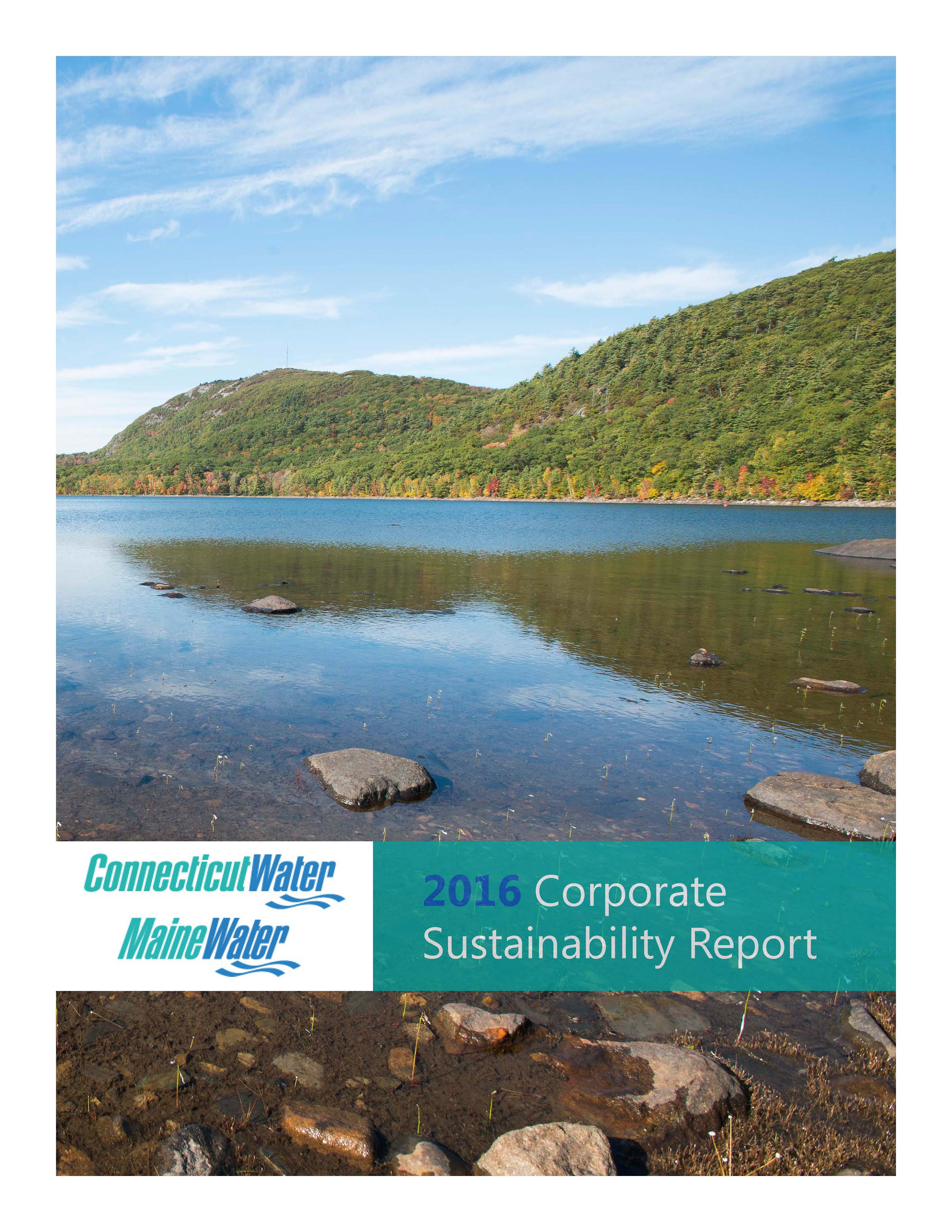 Connecticut Water Service Issues Updated Corporate...