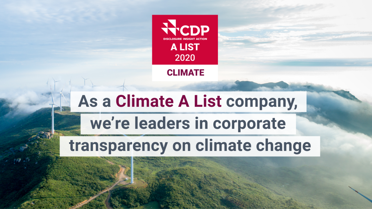 General Mills on CDP's 'A List' for Climate and Water Stewar