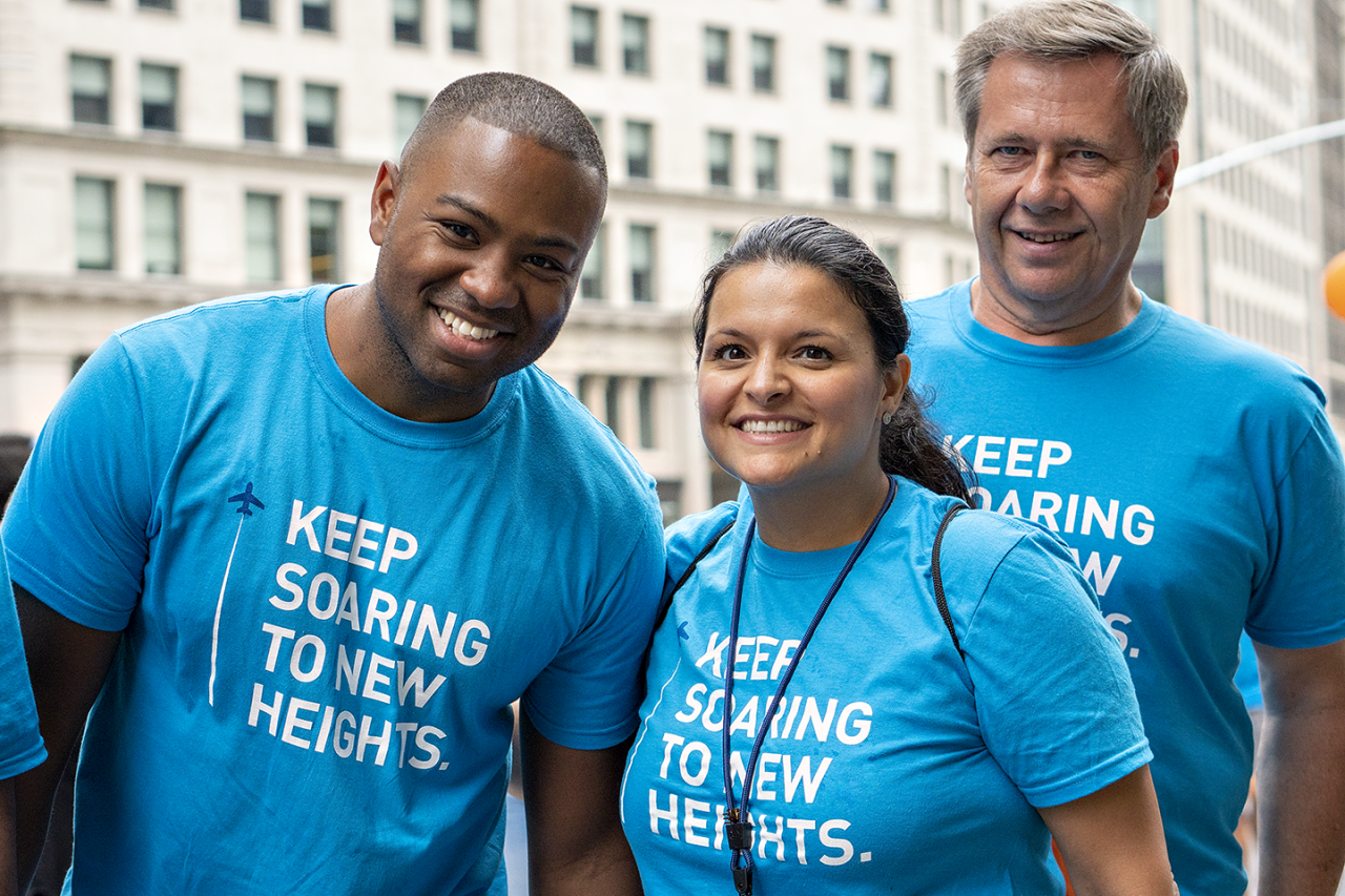 JetBlue March in NYC Disability Pride Parade in support...