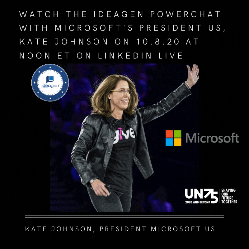 Microsoft's President US, Kate Johnson - Keynote PowerChat w