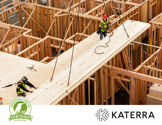 Katerra CLT factory receives Chain of Custody certifications