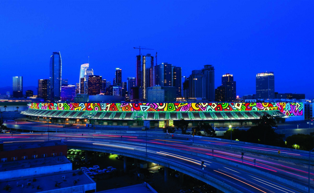 Los Angeles Convention Center Unveils Largest Public Art...