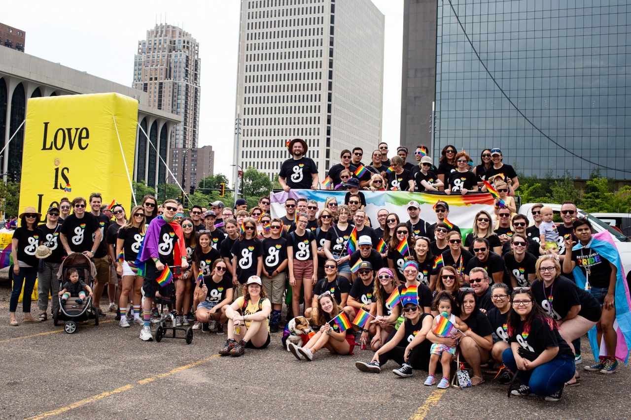 Waving the Pride Flag