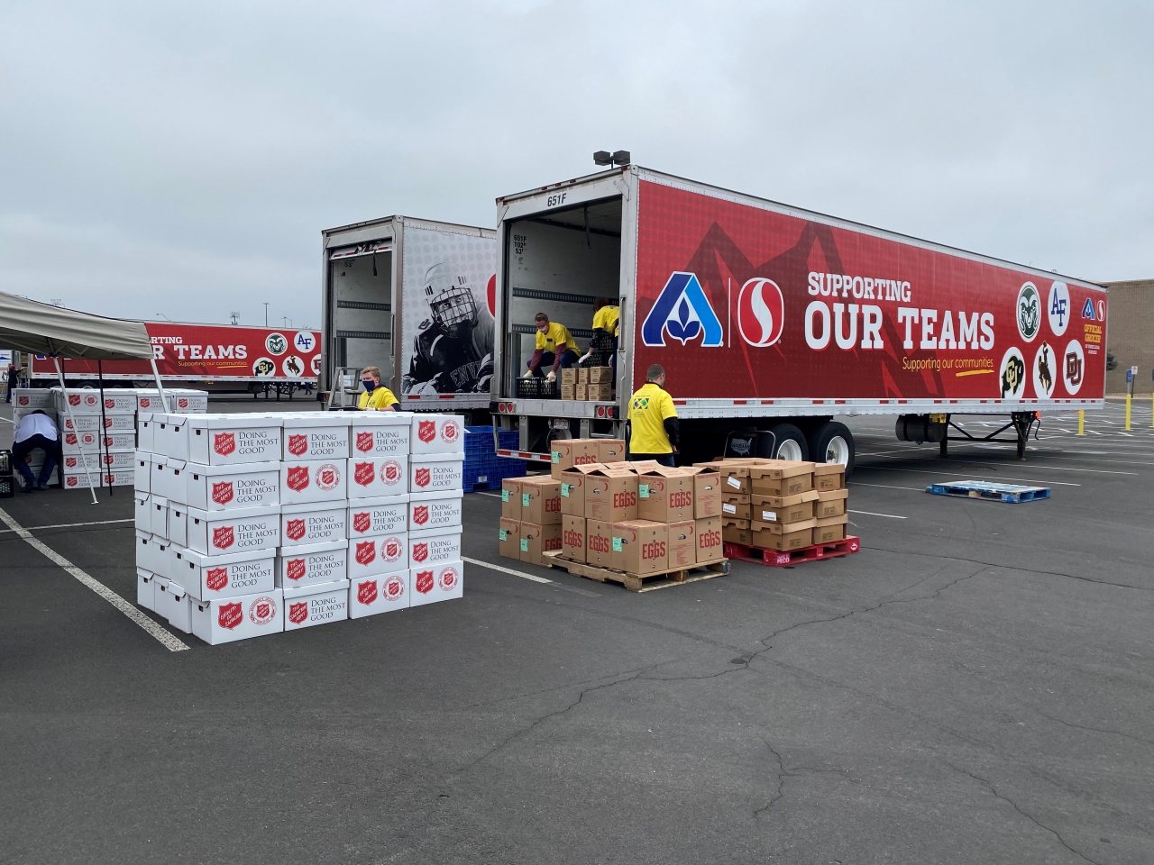Albertsons and Safeway in Colorado Helped the Salvation Army