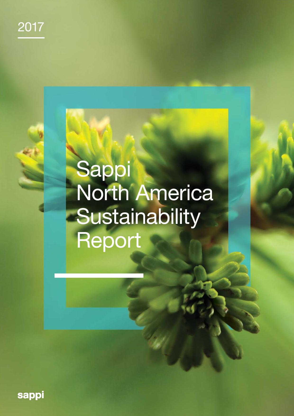 Sappi North America Releases 2017 Sustainability Report,...