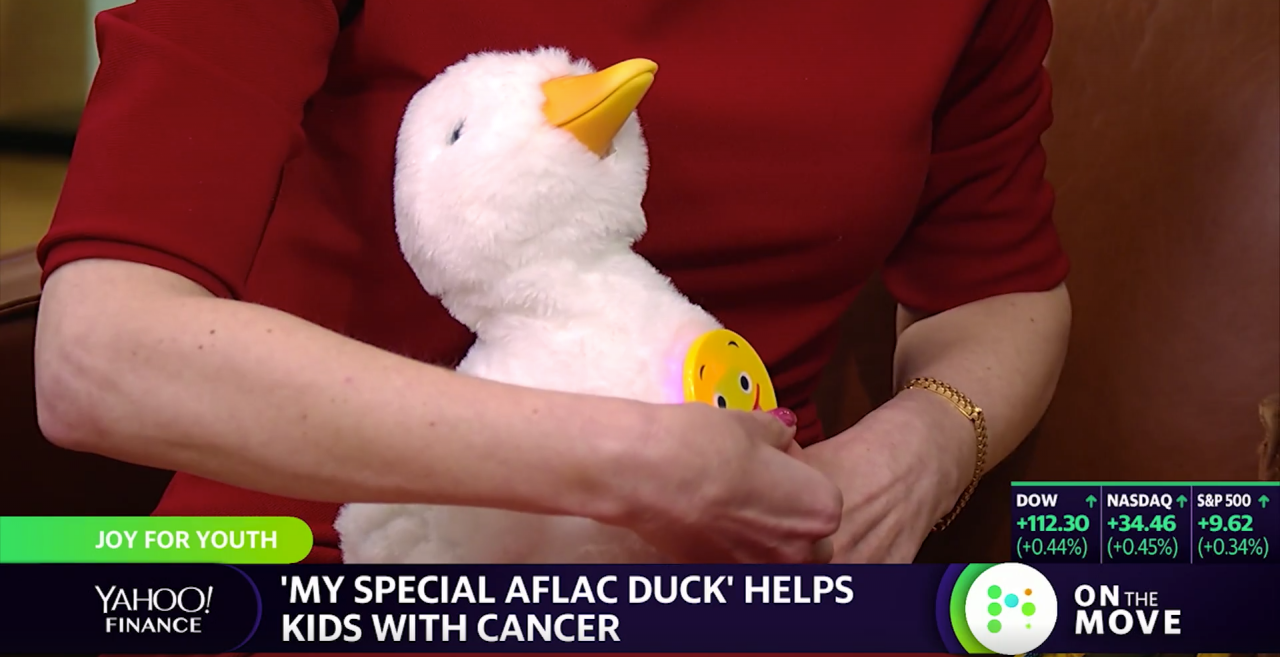 Catherine Hernandez-Blades and My Special Aflac Duck®...