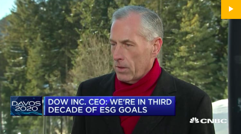 Dow Inc. CEO Jim Fitterling: Esg, Sustainability a Big Area