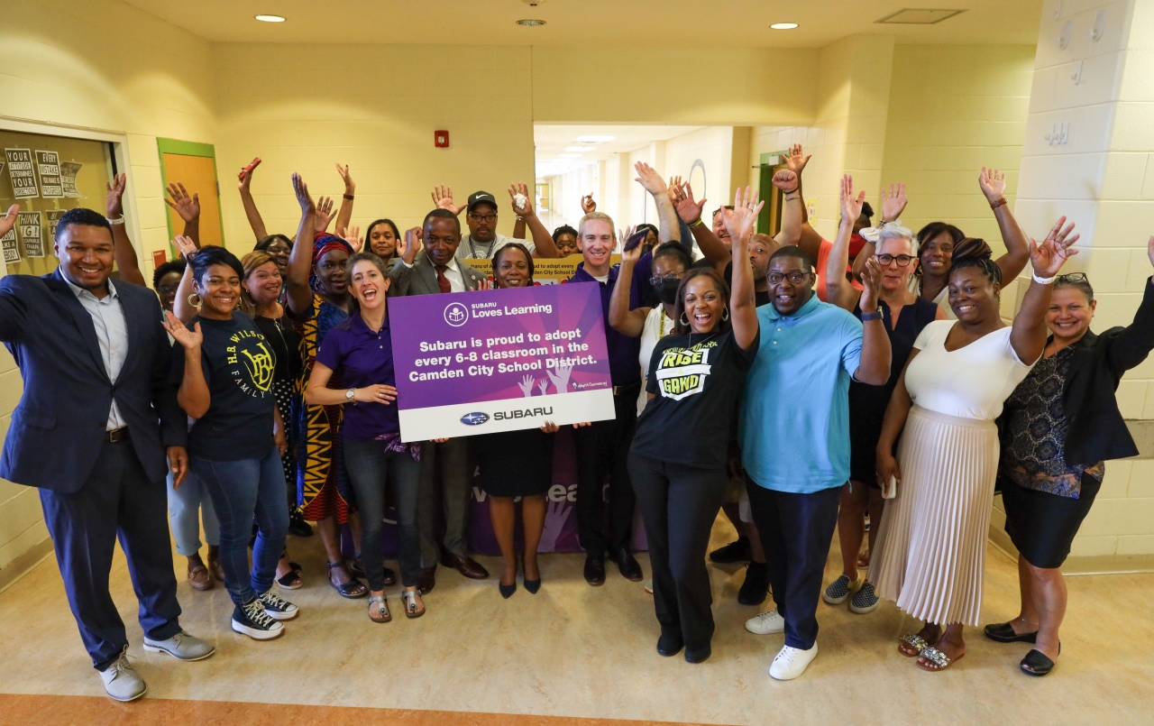 Subaru Adopt Camden City School District Middle School