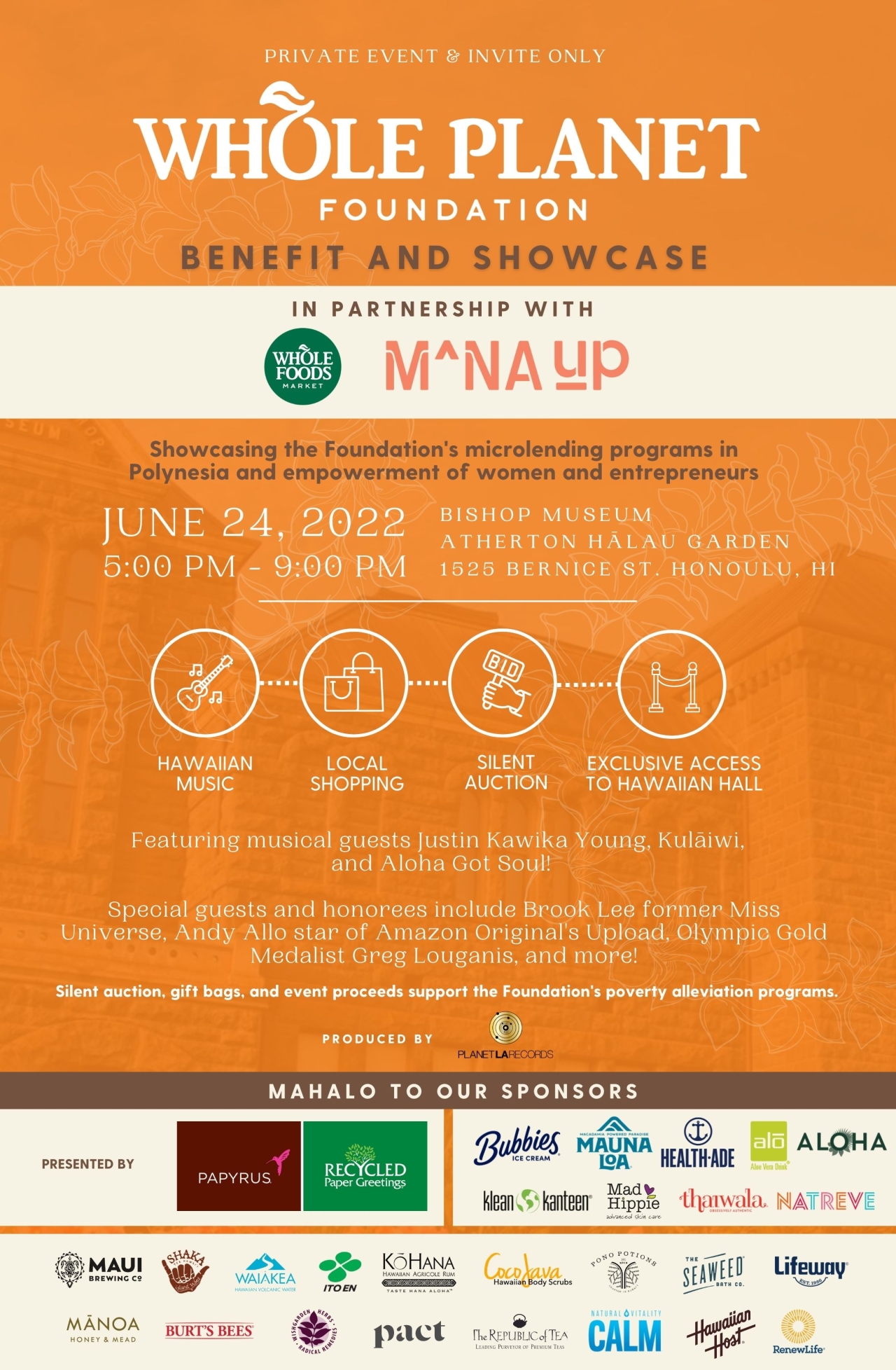 Whole Planet Foundation Hosts Inaugural Benefit & Showcase in Hawaii