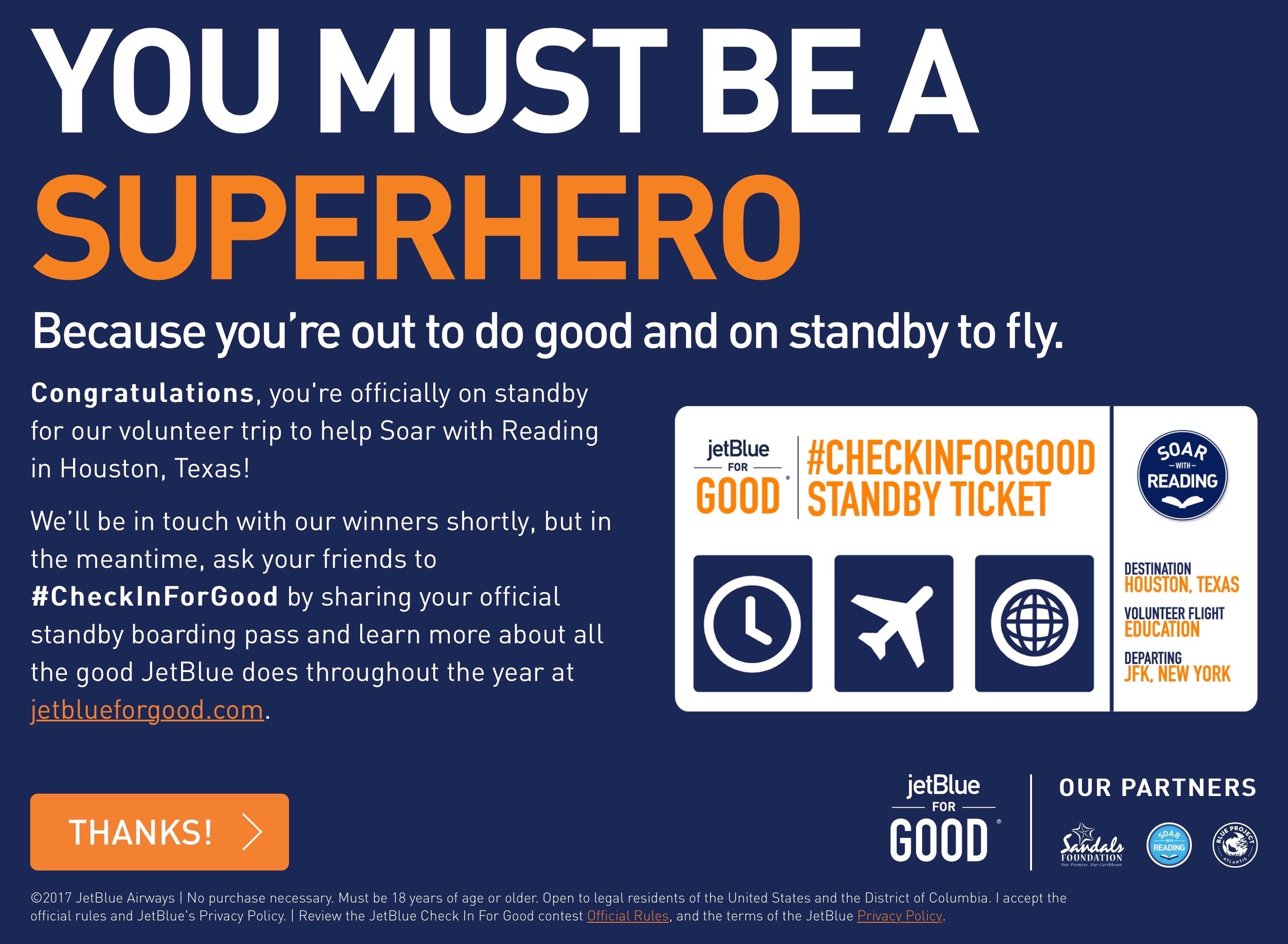 Declare Your Good: JetBlue Launches #CheckInForGood...