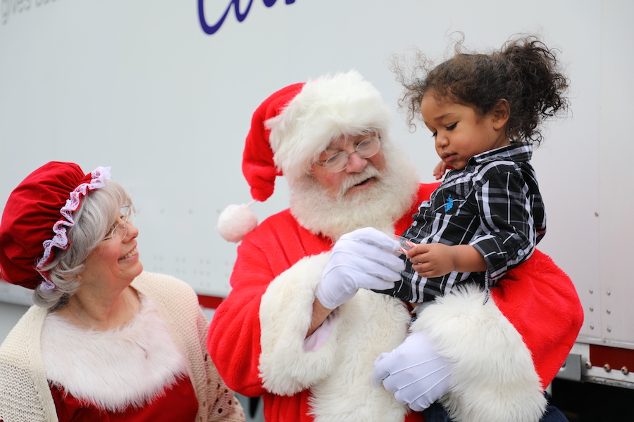 Santa’s Helpers Make Special Trees for Troops Delivery