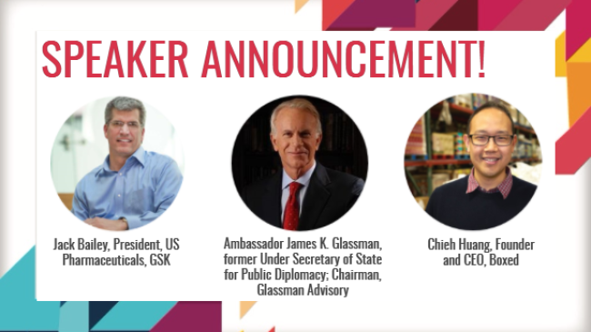 Announcing New Speakers for Opportunity Forward!