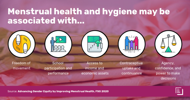 Menstrual Health is Essential to “Build Back Better” Bey