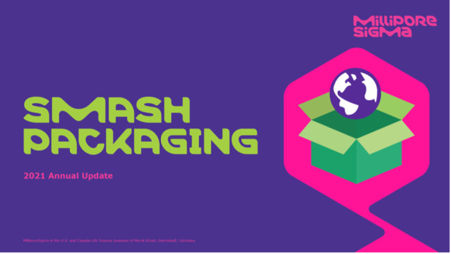 MilliporeSigma Releases Annual SMASH Packaging Plan Report