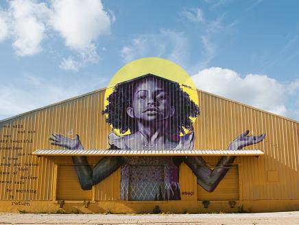 How Muralist Brandan 'BMike' Odums Transforms His Community